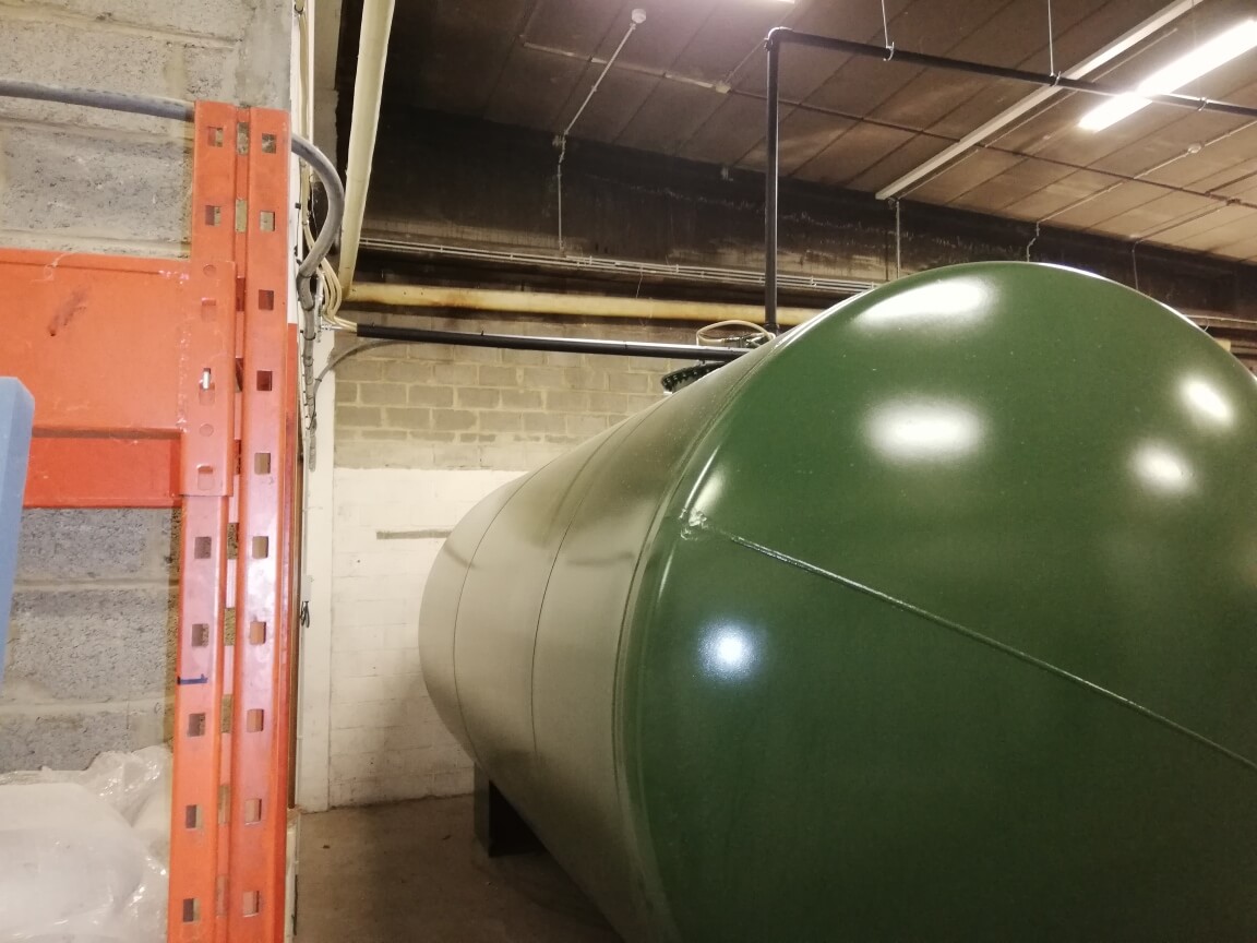 Nouvelle installation citerne à Mazout | Martens Cuve Services